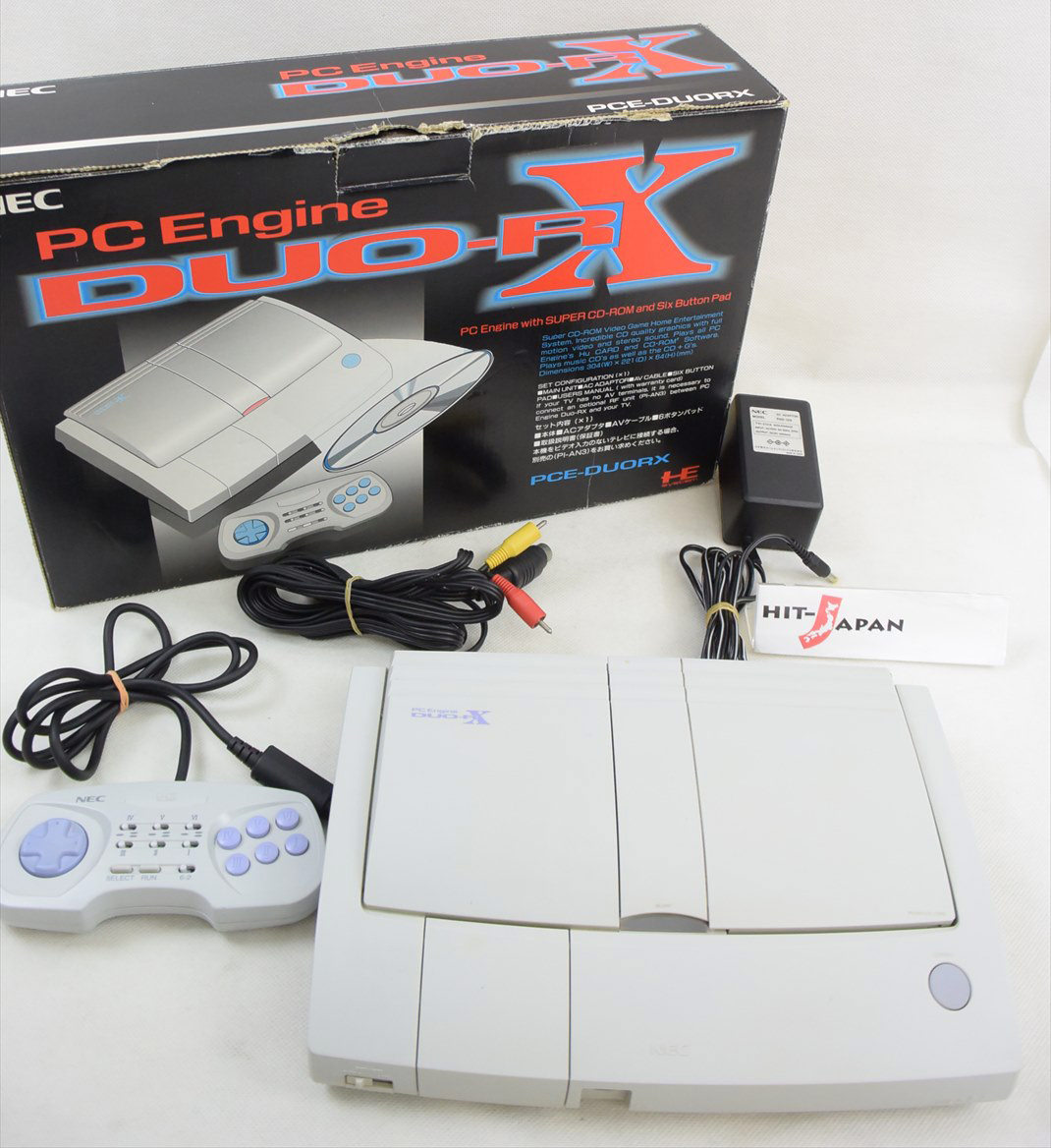 PC-Engine DUO-RX Console System Boxed Ref/5310701YA Working Tested ...