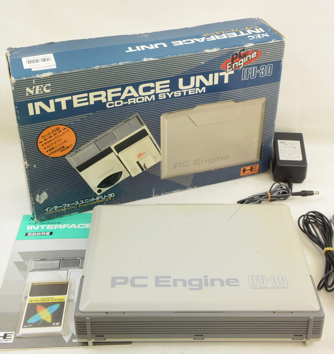 PC-Engine INTERFACE UNIT Console Boxed IFU-30 Ref/89018694A Tested ...