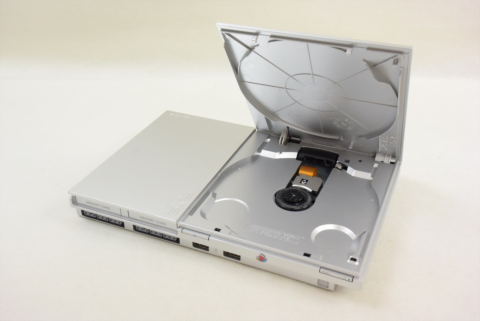 PS2 Satin Silver Slim Console System SCPH-90000 Tested Playstation 2 ...