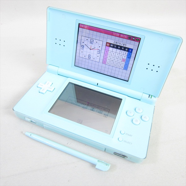 Nintendo DS Lite Ice Blue Console System Boxed USG-001 Import JAPAN ...
