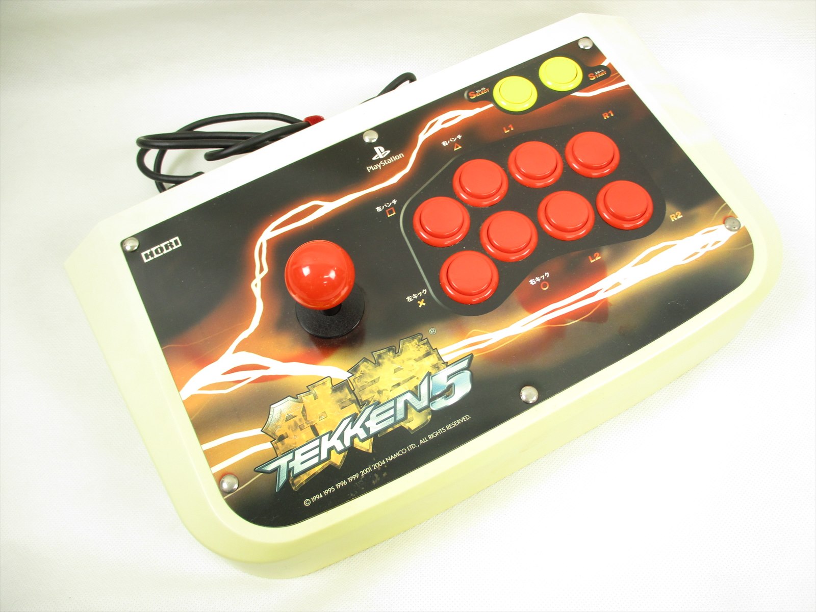 PS2 TEKKEN 5 HORI Stick Controller Working Tested Playstation 2 Japan ...