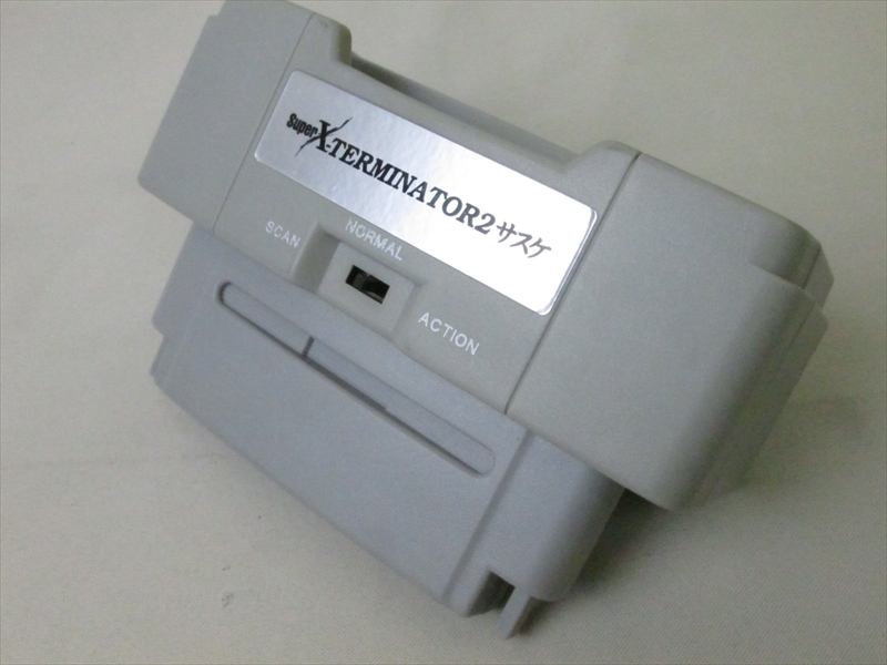 SUPER X TERMINATOR 2 SASUKE Boxed Super Famicom Nintendo Japan Gametech ...